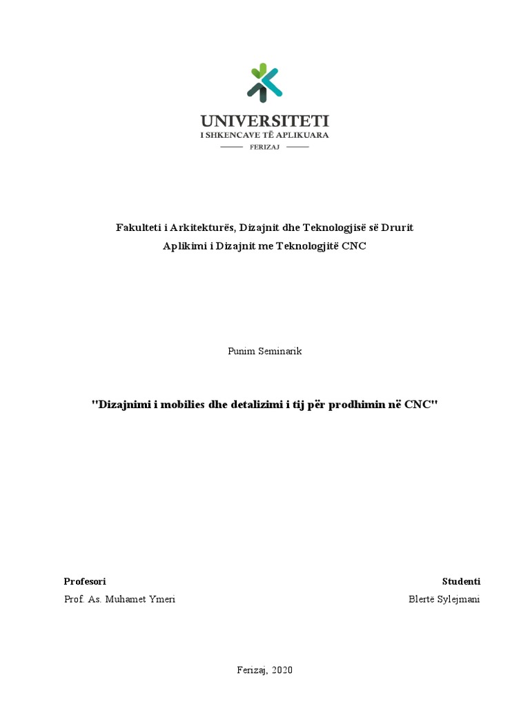 Blertë Sylejmani PunimiSeminarik | PDF