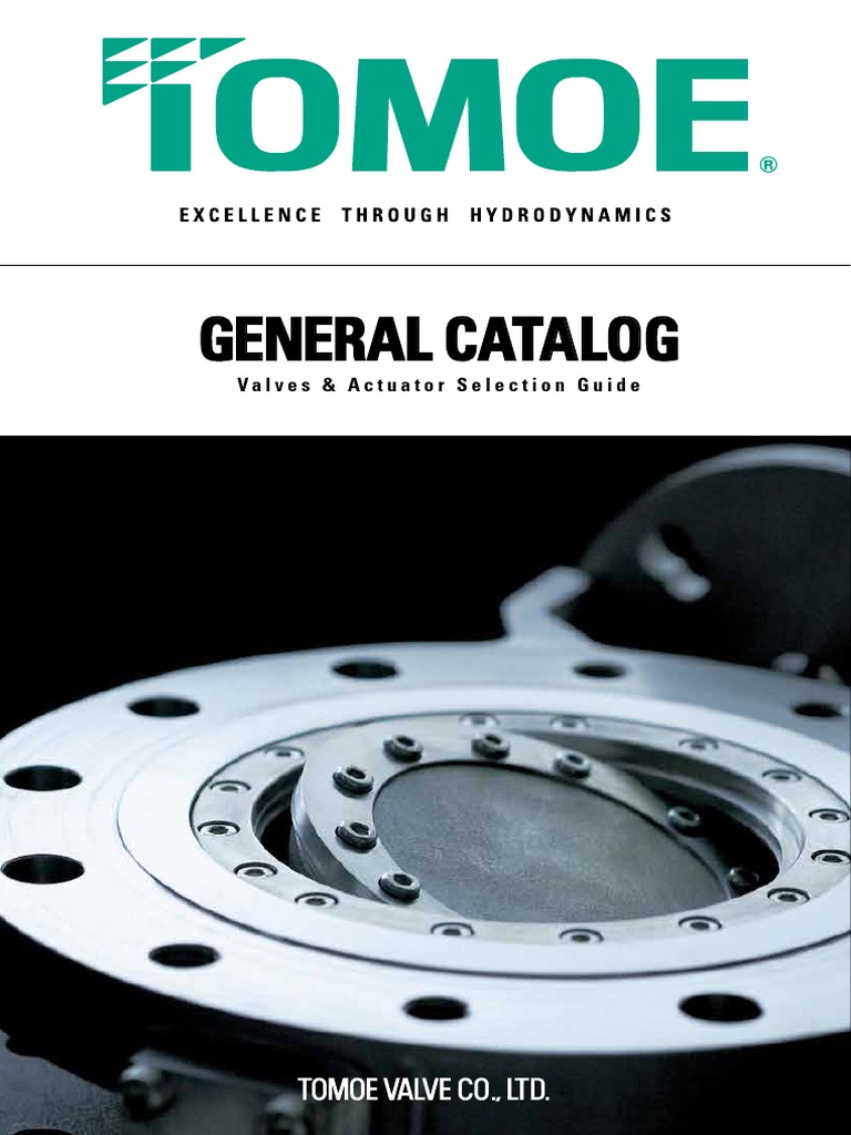 Tomoe Full Catalogue | PDF | Iso 9000 | Valve