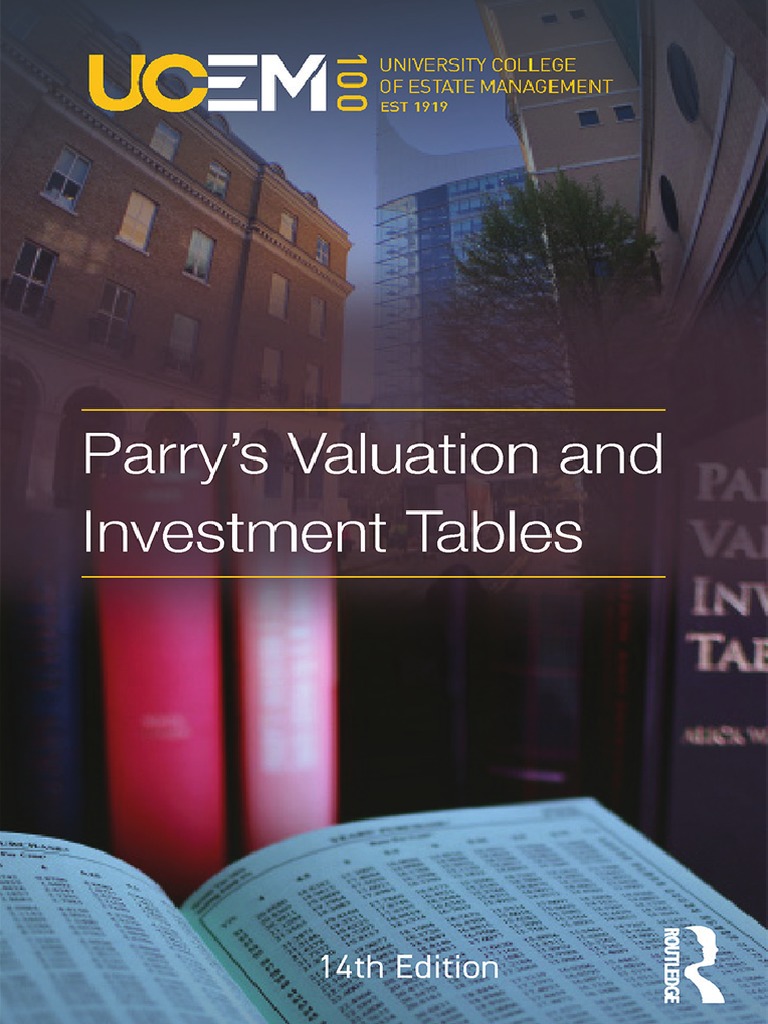 Vdoc - Pub Parrys Valuation and Investment Tables | PDF | Real Estate ...