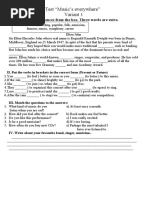 Thanksgiving Fill in The Blank Story | PDF