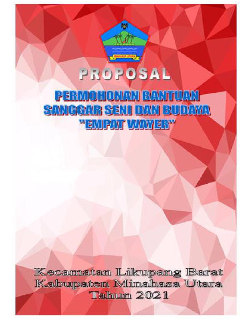 Proposal Sanggar Seni Budaya | PDF