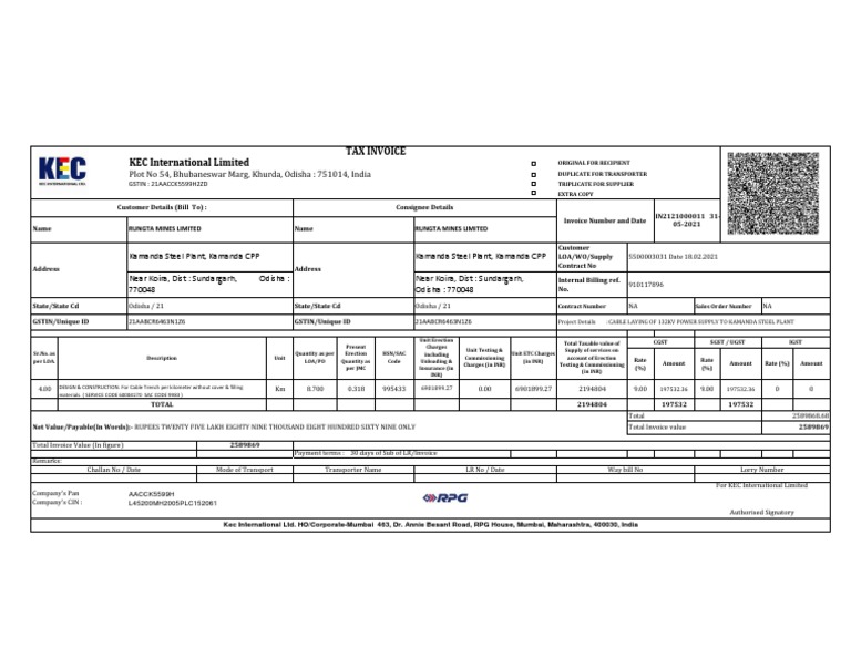 GST Invoice | PDF | Invoice | Economies
