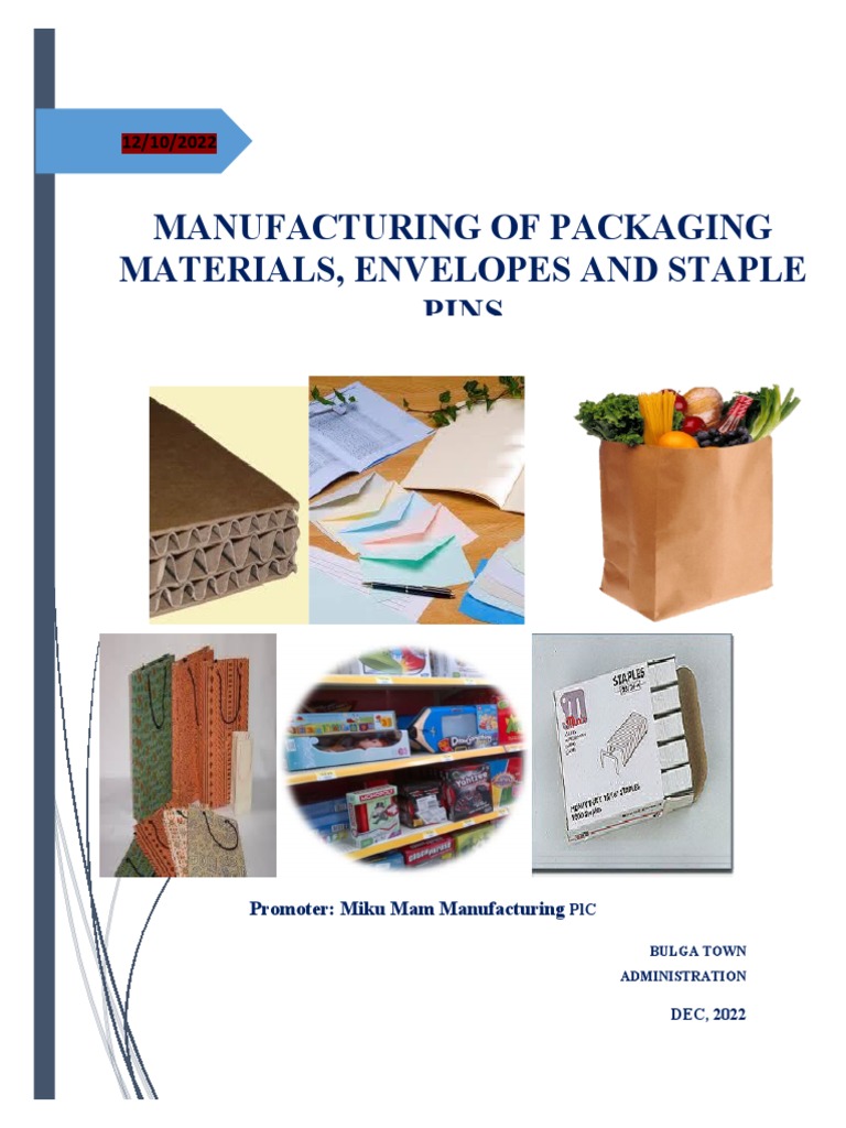 Pak Aging | PDF | Packaging And Labeling | Business Process