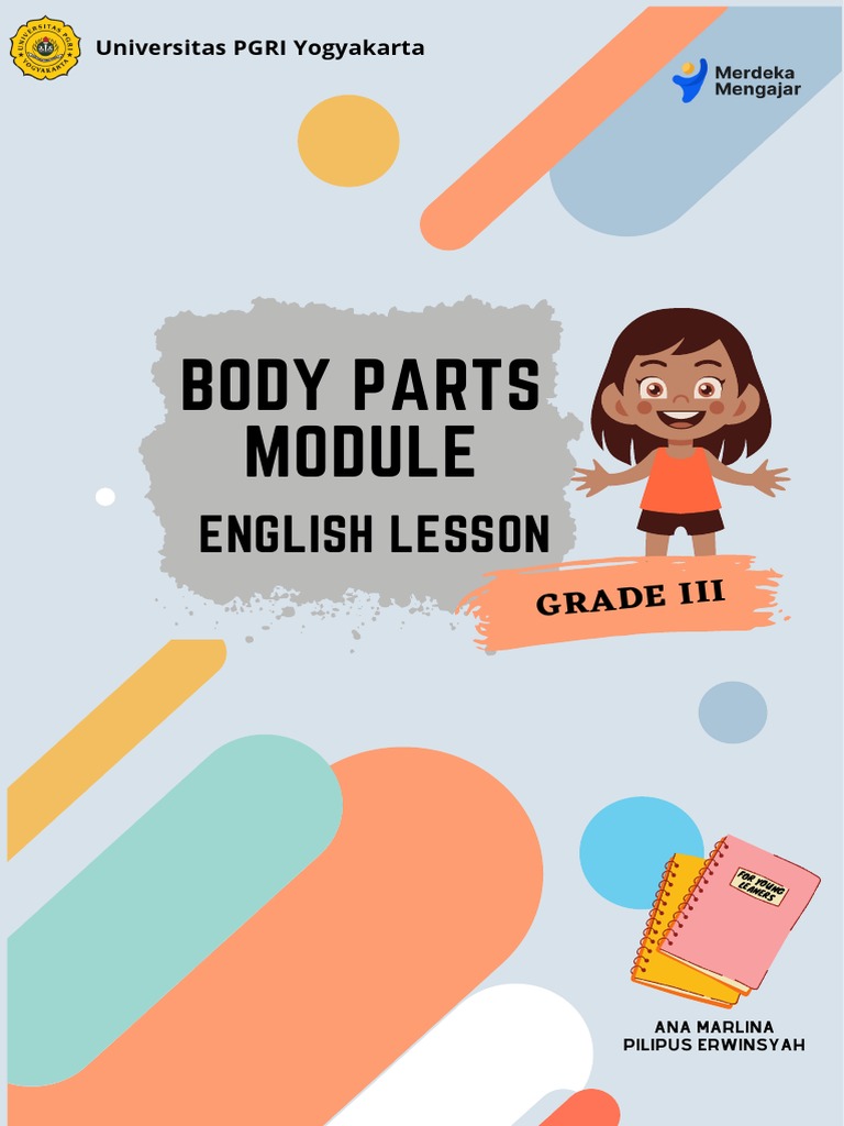 Parts of the Body: An English Module for Teaching Basic Body Part ...
