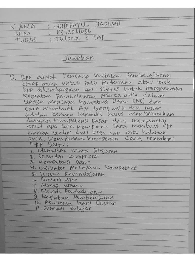 Tugas Tutorial 3 Tap | PDF