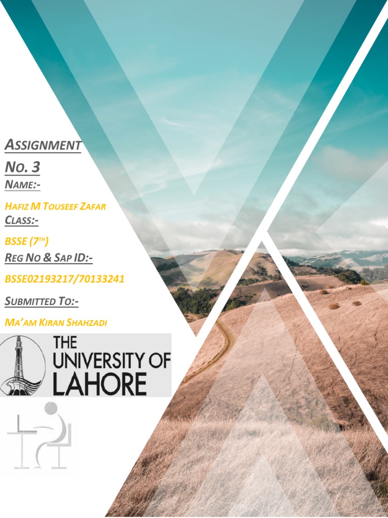 SQE Assignment # 3 (70133241) | PDF | Reliability Engineering | Statistics SQE Assignment # 3 (70133241) | PDF | Reliability Engineering | Statistics