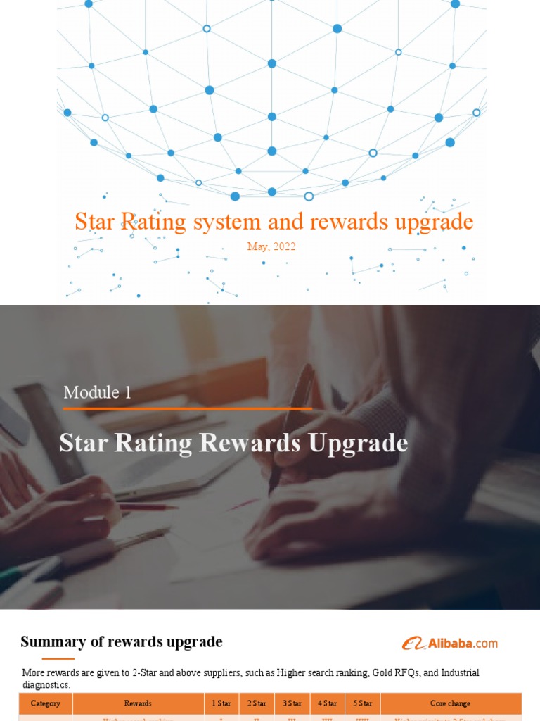 Star Rating Rewards Upgrade Summary | PDF | Marketing | Alibaba Group