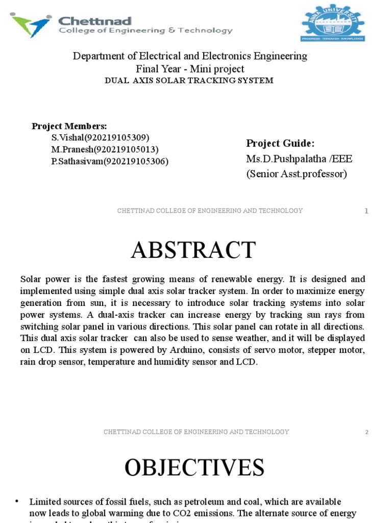 Batch 6 Review Final | PDF | Solar Power | Renewable Energy