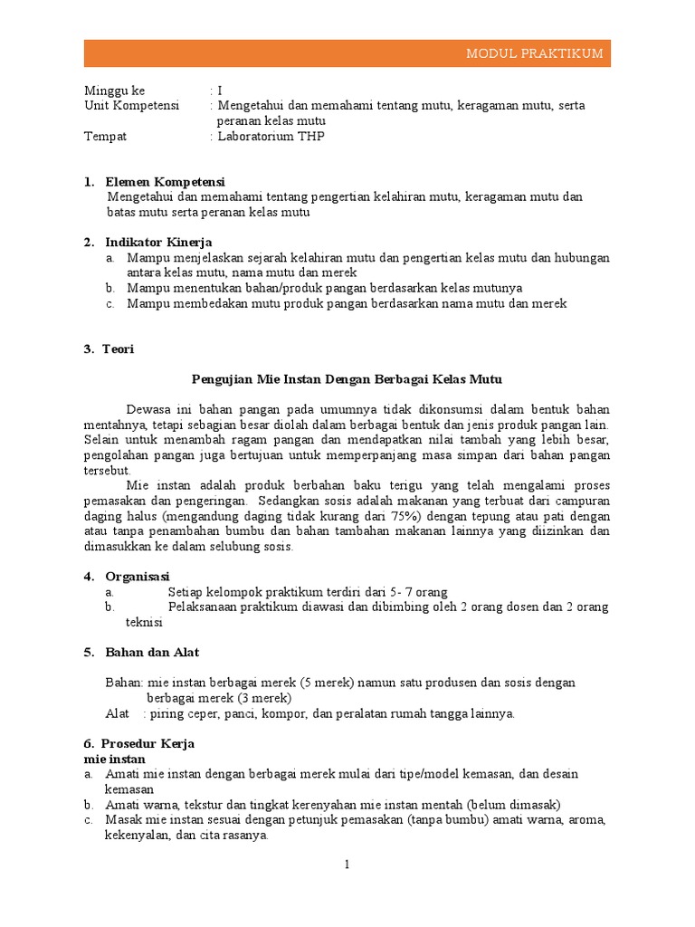 MODUL FIX Pengendalian Mutu | PDF