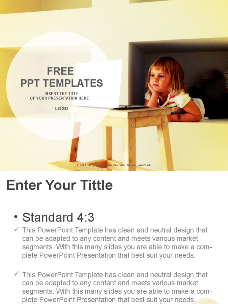 A Blank PowerPoint Template for Creating Presentations | PDF