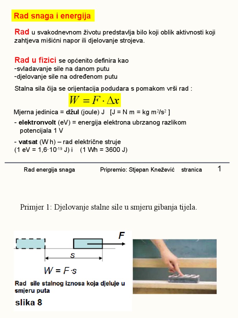4 - Rad I Energija | PDF