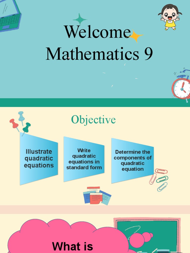 Introduction To Quadratic Equation | PDF | Quadratic Equation | Equations
