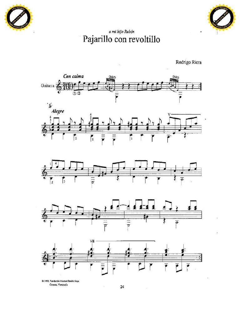 Pajarillo Con Revoltillo Rodrigo Riera Compress | PDF