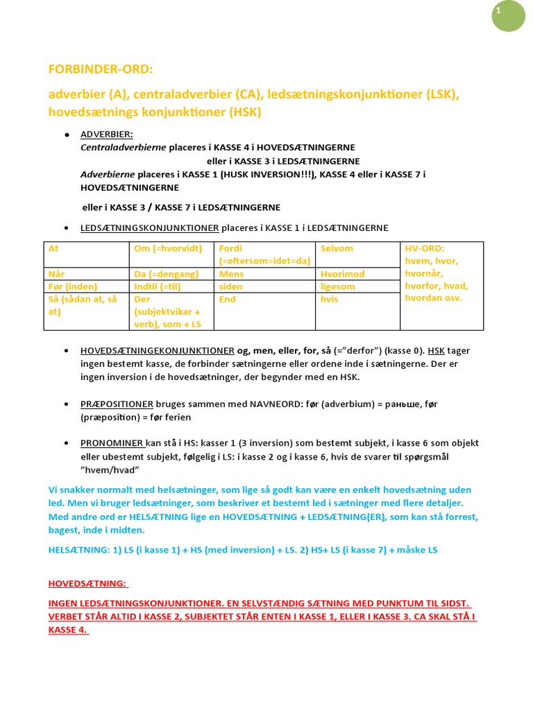 Forbinder Ord Nelli Stor Fil | PDF