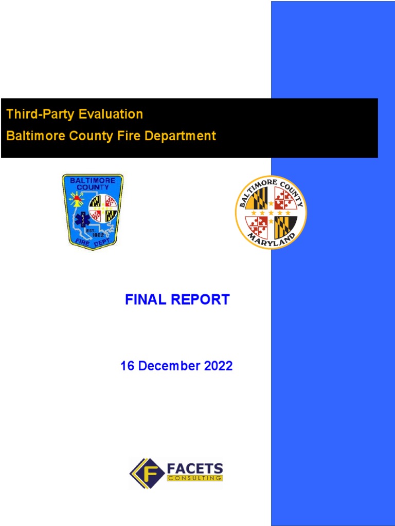 BCFD Third Party Evaluation | PDF | Emergency Medical Services ...