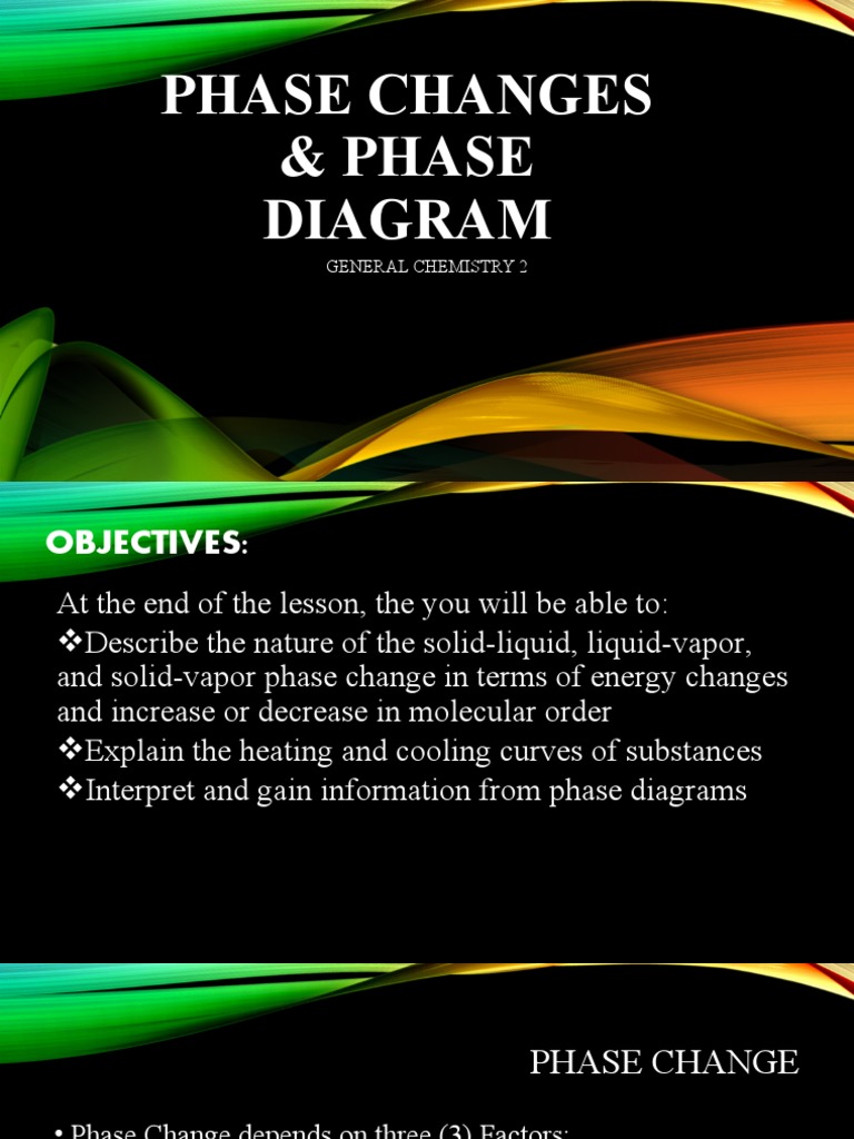 Phase Changes Phase Diagram | PDF | Phase (Matter) | Phase Diagram