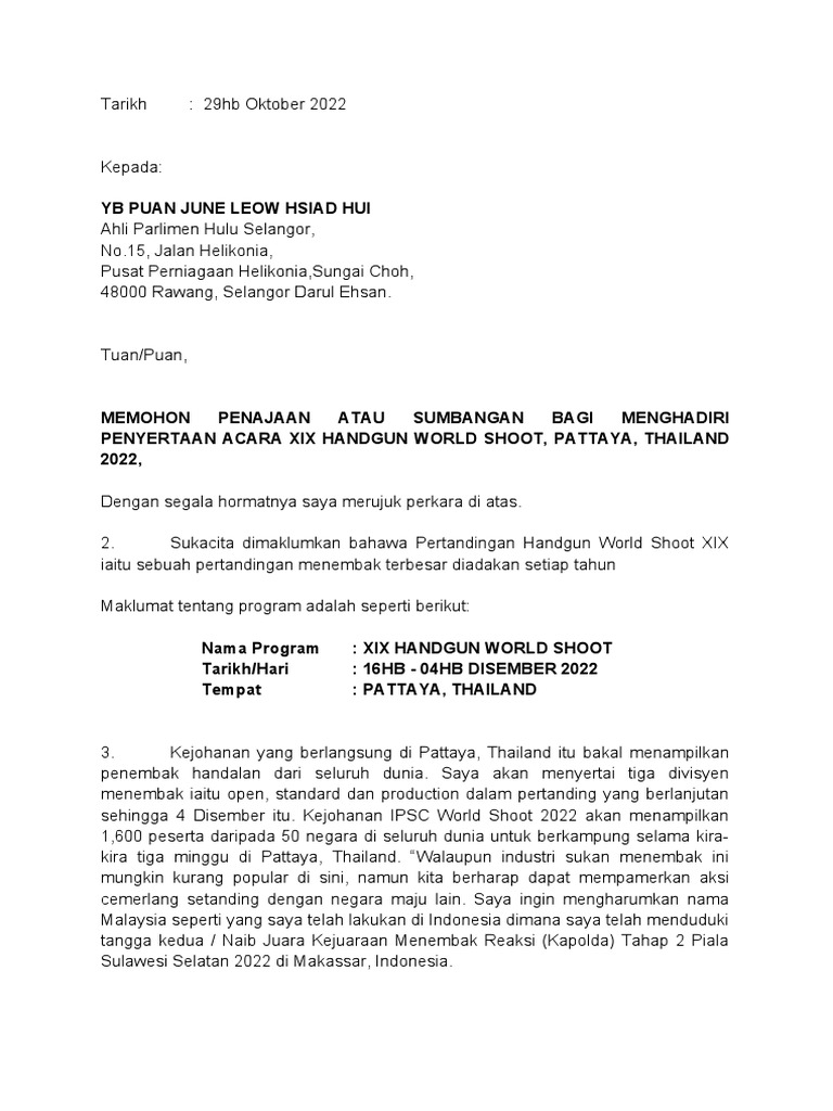 Surat Penajaan | PDF