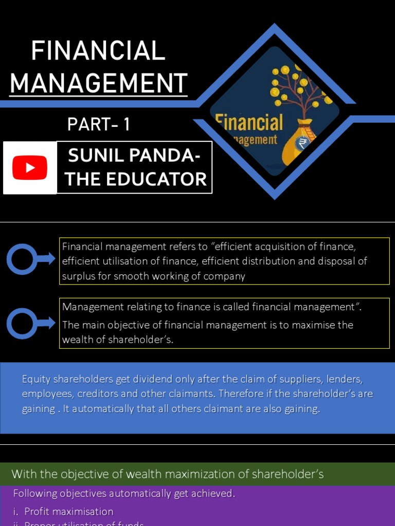 FINANCIAL MANAGEMENT FULL CHAPTER Part 1 | PDF | Financial Capital ...