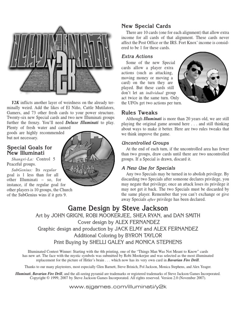 y2k_rules | PDF | Tabletop Games