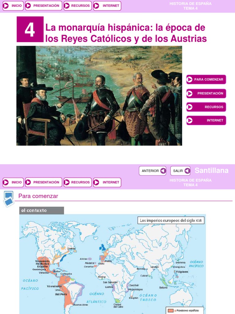 Monarquía Hispánica y los Austrias | PDF | Imperio español | España