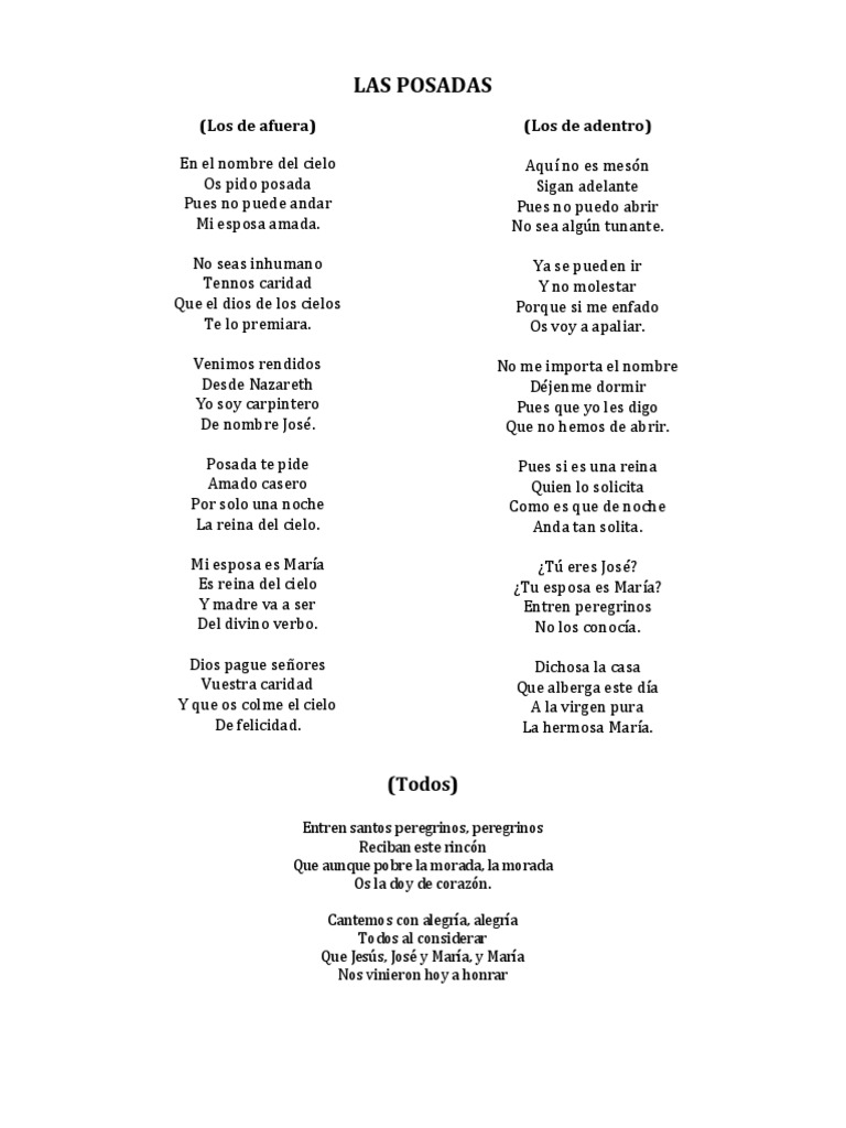 Guia de Las Posadas 2022. | PDF