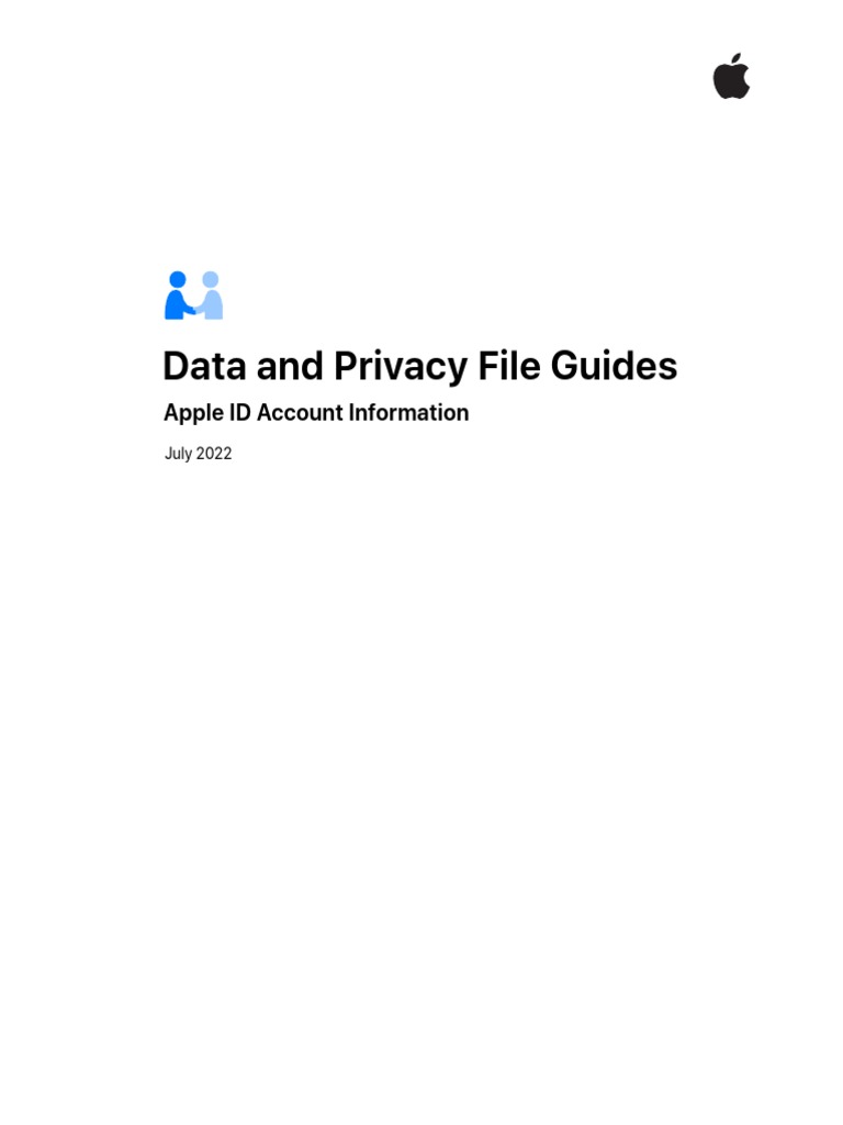 Apple ID Account Information Overview | PDF | I Cloud | Apple Inc.