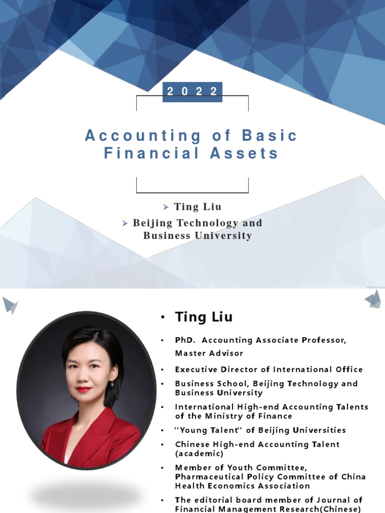 Basic Accounting for Financial Assets | PDF | Consolidation (Business ...