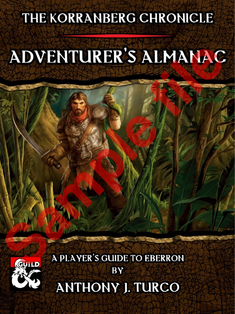 Sample | PDF | Elf (Dungeons & Dragons) | Dwarf (Dungeons & Dragons)