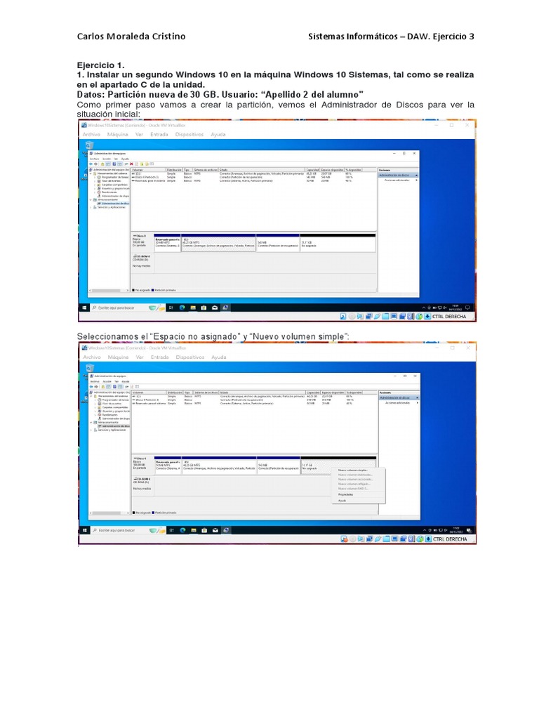 Moraleda Cristino Carlos SI03 Tarea | PDF | Archivo de computadora ...