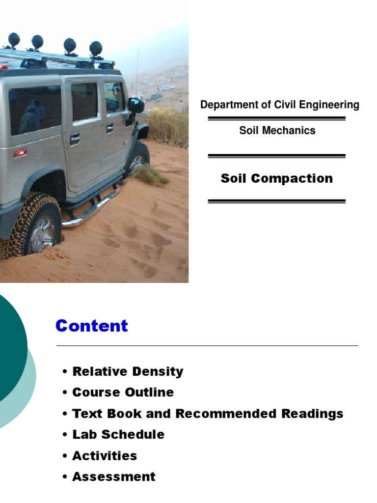 Lecture 5 - Soil Compaction | PDF | Soil | Geotechnical Engineering