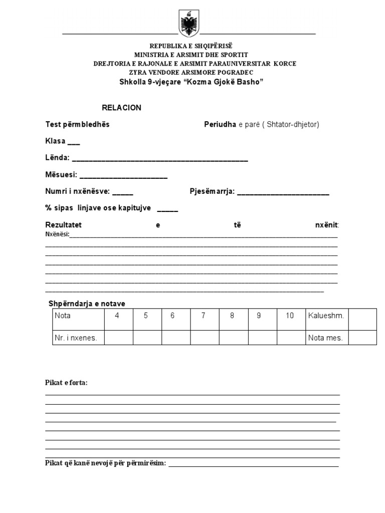 Model Relacioni I Testimeve 2 | PDF