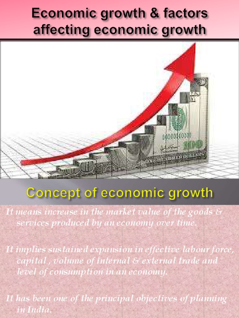 Factors Influencing Economic Growth | PDF | Economic Growth | Wealth
