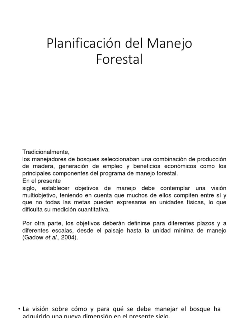 Manejo Forestal Sostenible | PDF | Los bosques | Entorno natural
