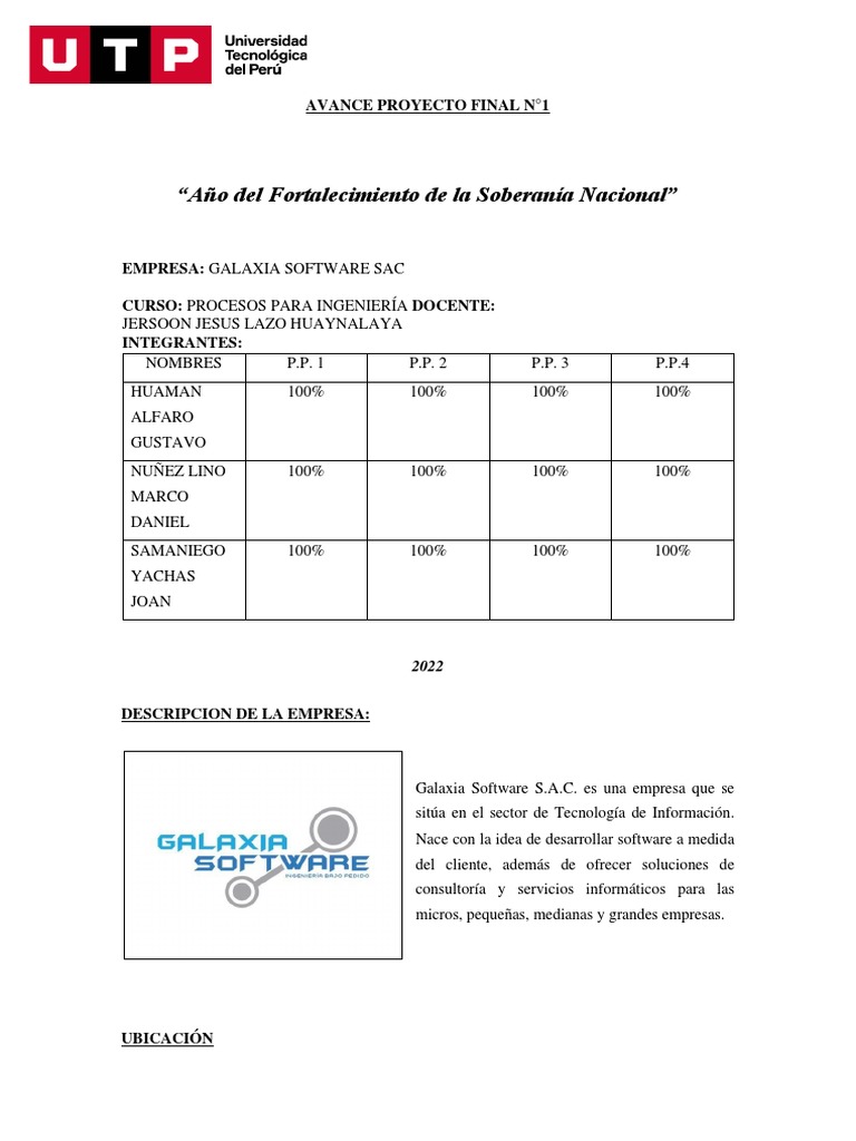Galaxia Softwarefinal | PDF | Software | Programa de computadora