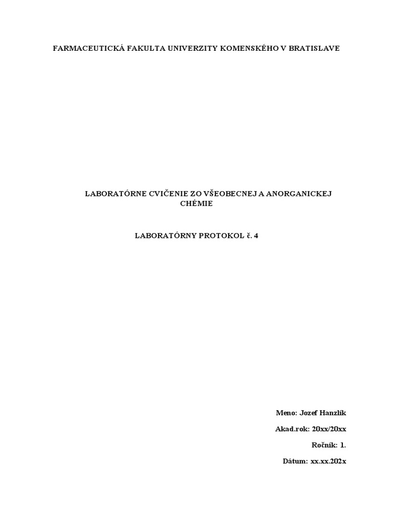 07 Príprava Kyseliny Bóritej | PDF