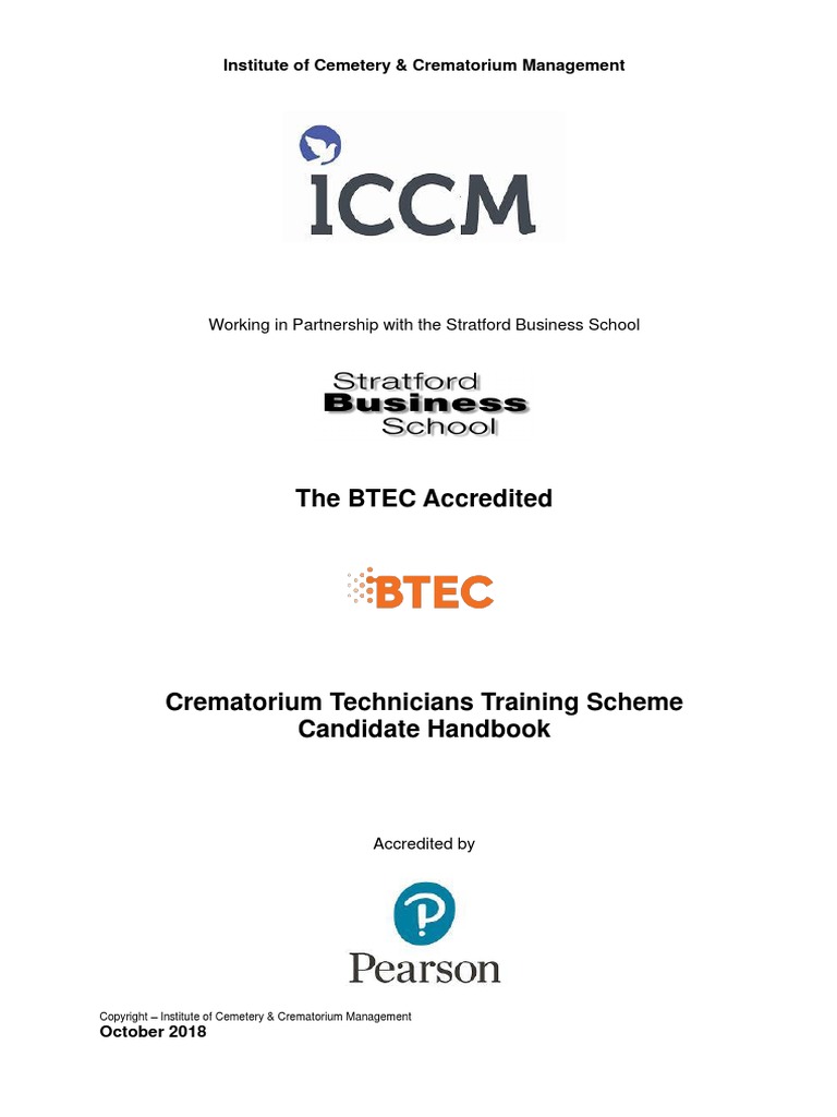 CTTS Handbook 2019-20 Revised 14th April | PDF | Cremation | Multiple ...