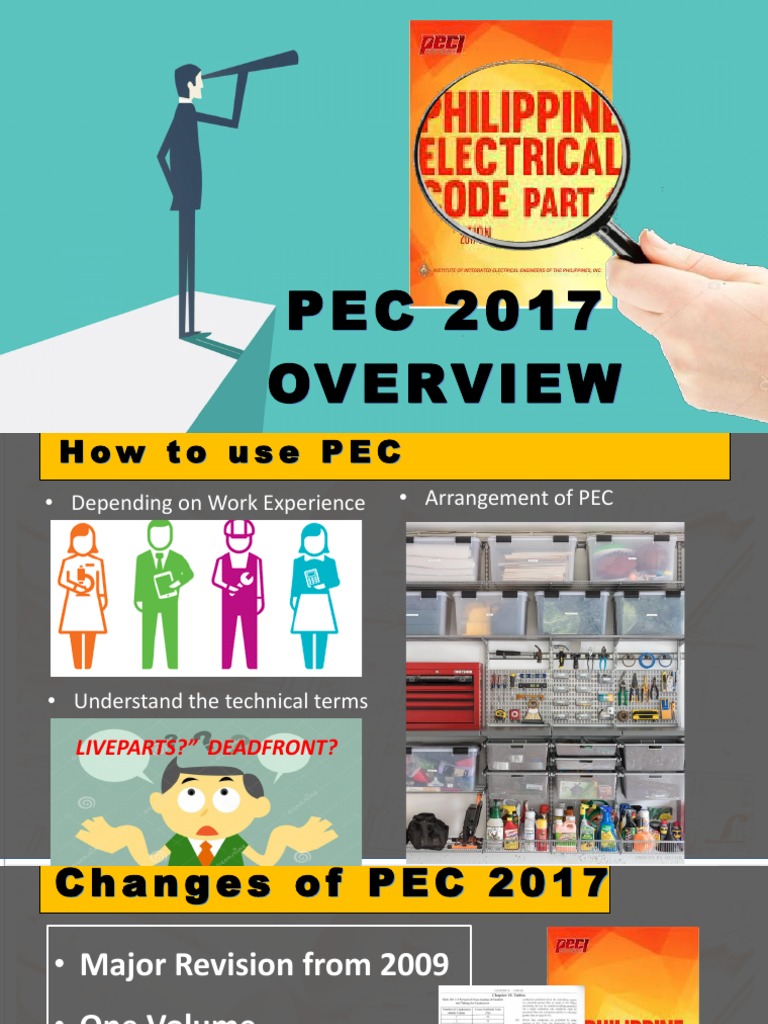 PEC Overview | PDF | Electrical Wiring | Electrical Equipment