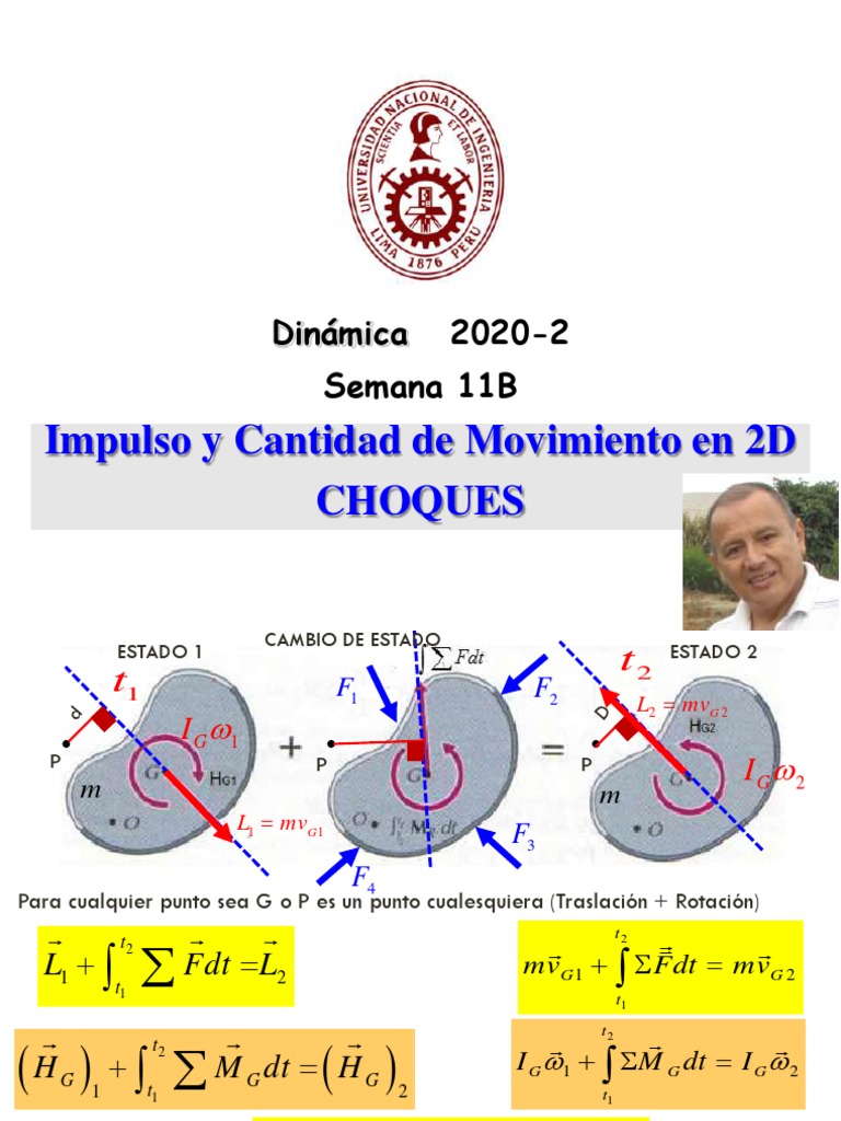 Semana 11b | PDF | Impulso | Fricción