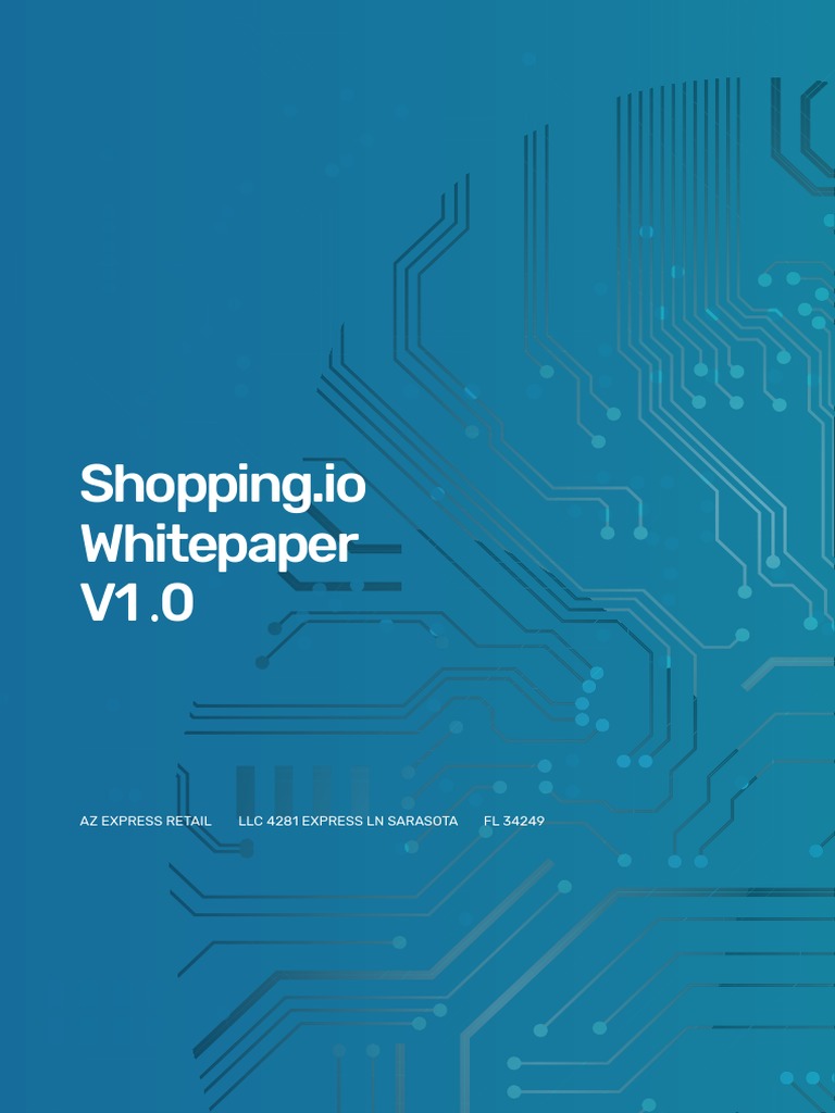 Shopping - Io White Paper Original | PDF | E Commerce | Cryptocurrency