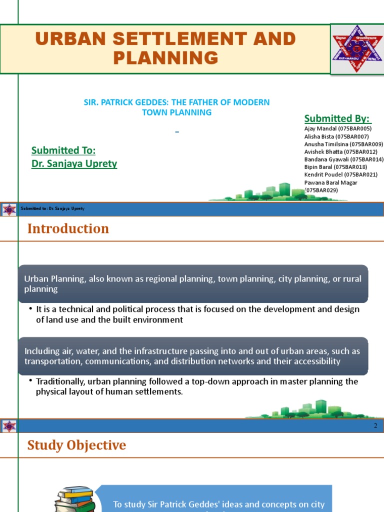 Sir Patrick Geddes' Groundbreaking Plan for Tel Aviv Established the ...