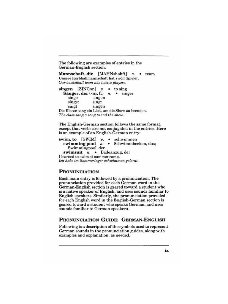 German Dict 2 | PDF