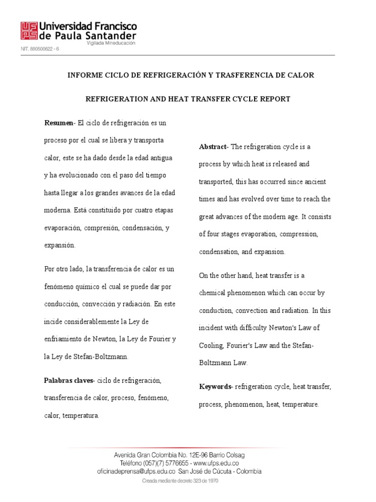 informe-ciclo-de-refrigeracion-y-transferencia-de-calor-pdf