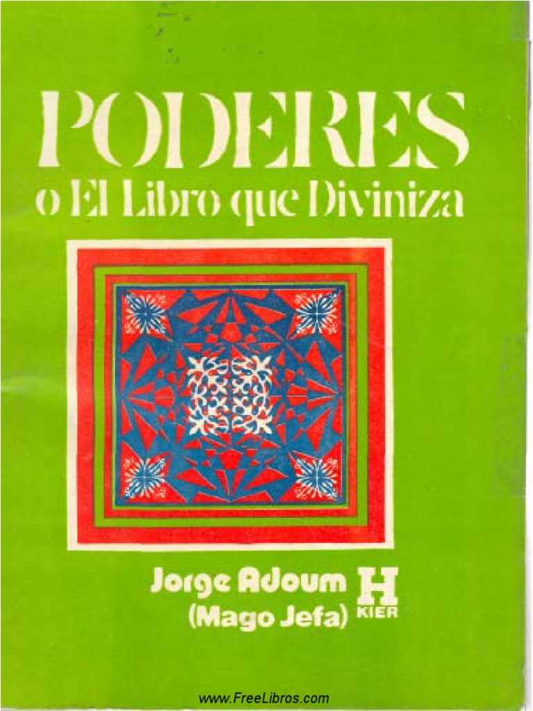 PODERES o El Libro Que Diviniza - Jorge Adoum | PDF | Amor | Mal
