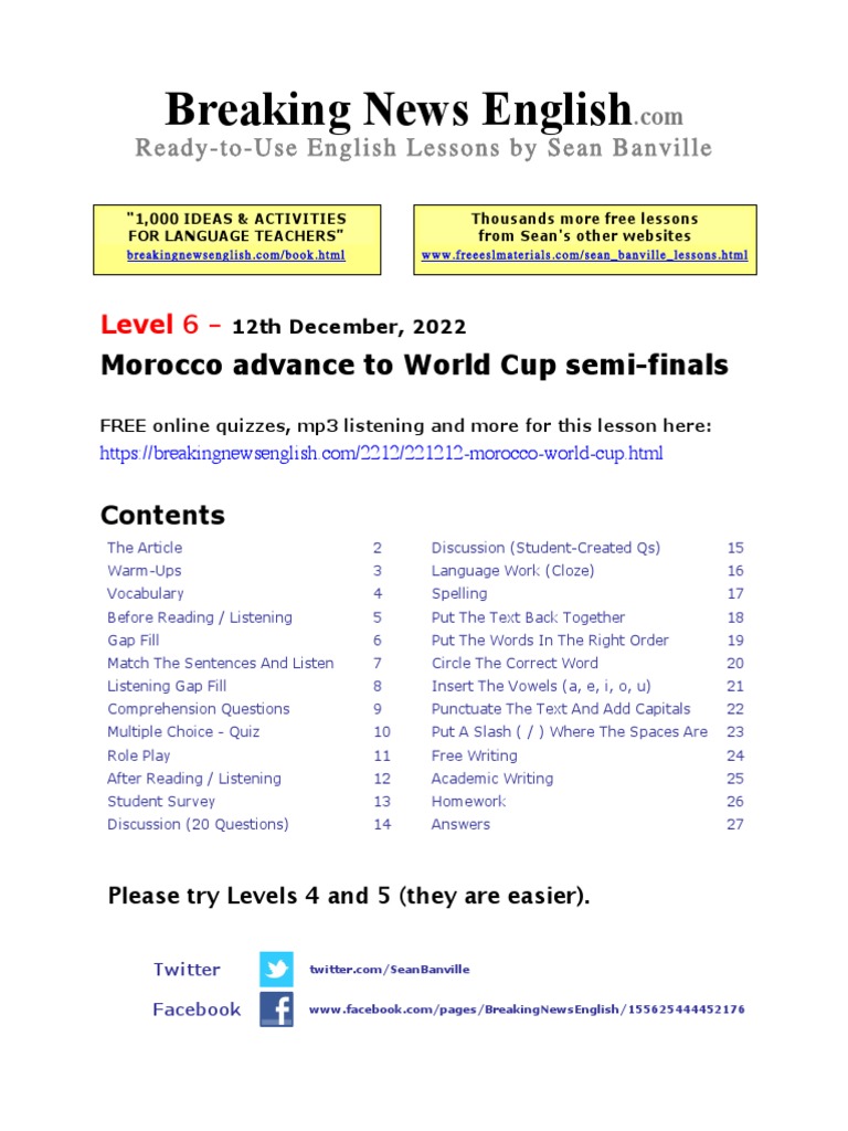 Morocco World Cup | PDF | Morocco | Sports