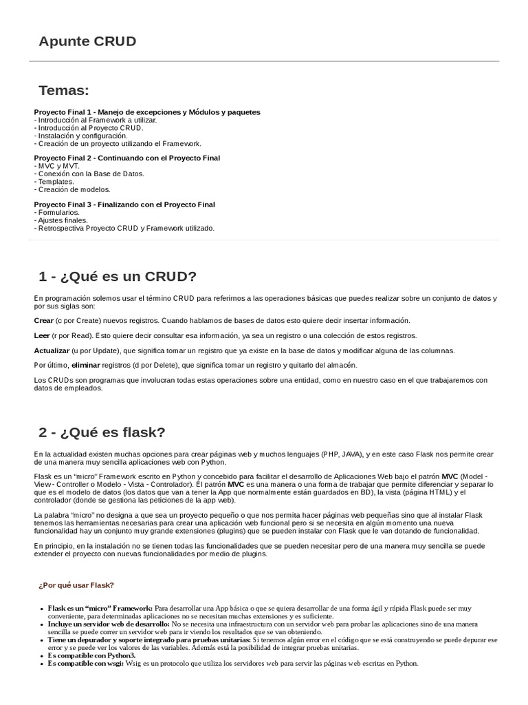 Crud Paso A Paso | PDF | SQL | Redes