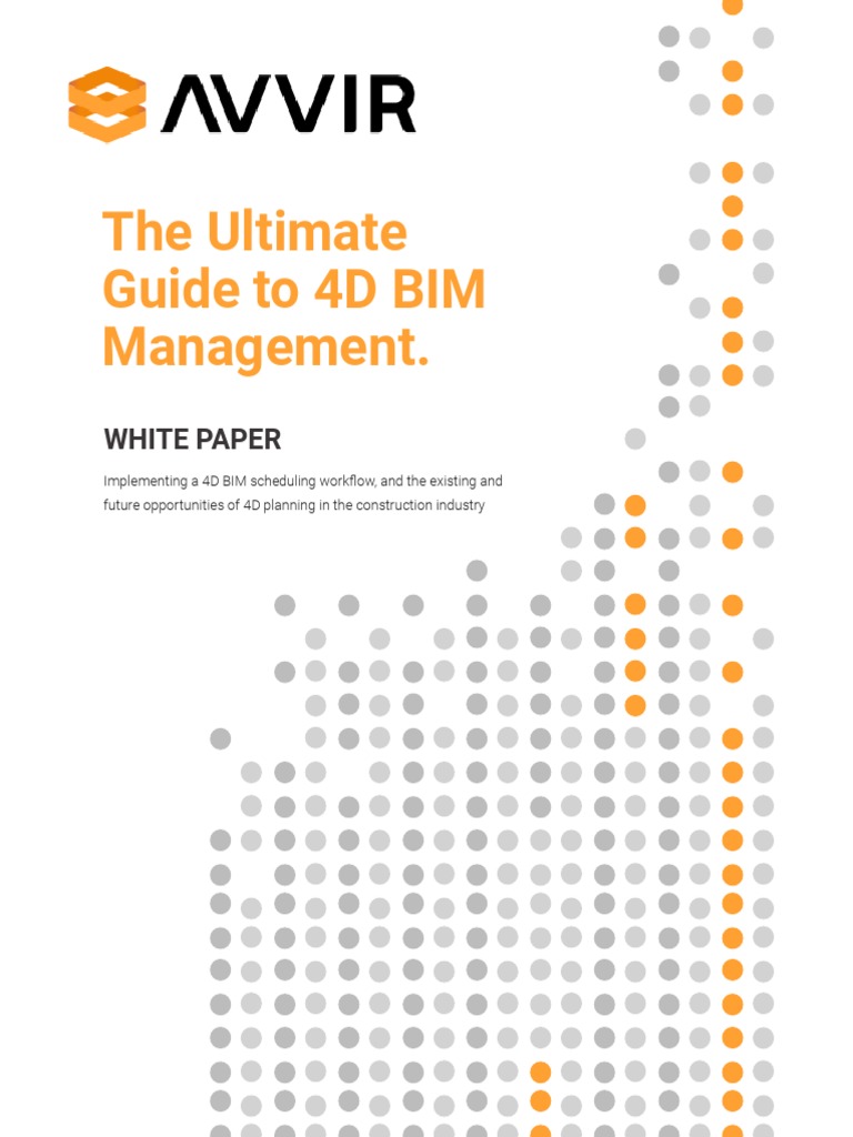 The Ultimate Guide To 4d Bim Management Pdf Building Information
