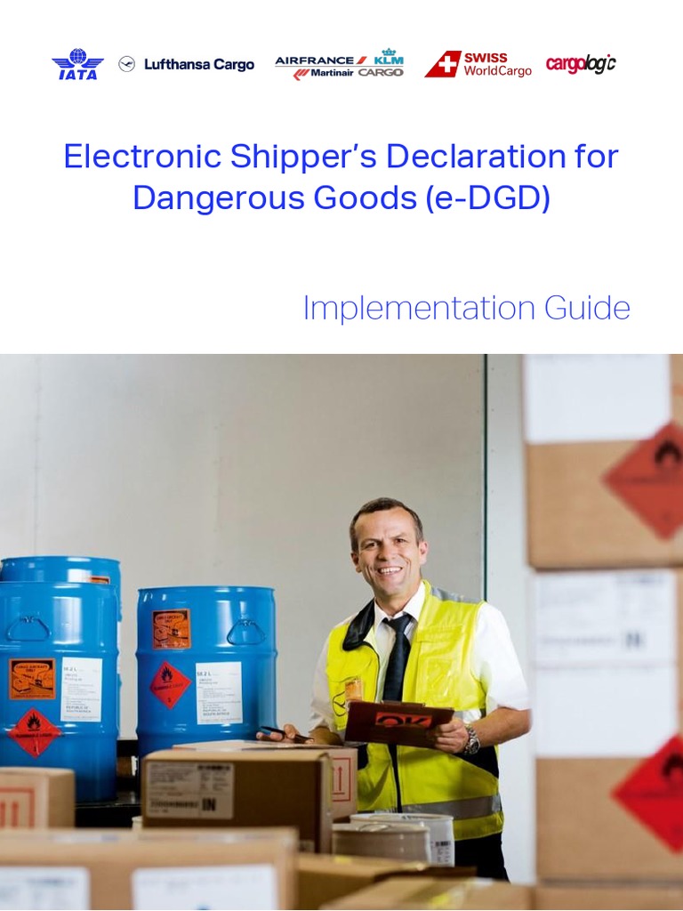 Iata Edgd Implementationguide | PDF | Dangerous Goods | Cargo