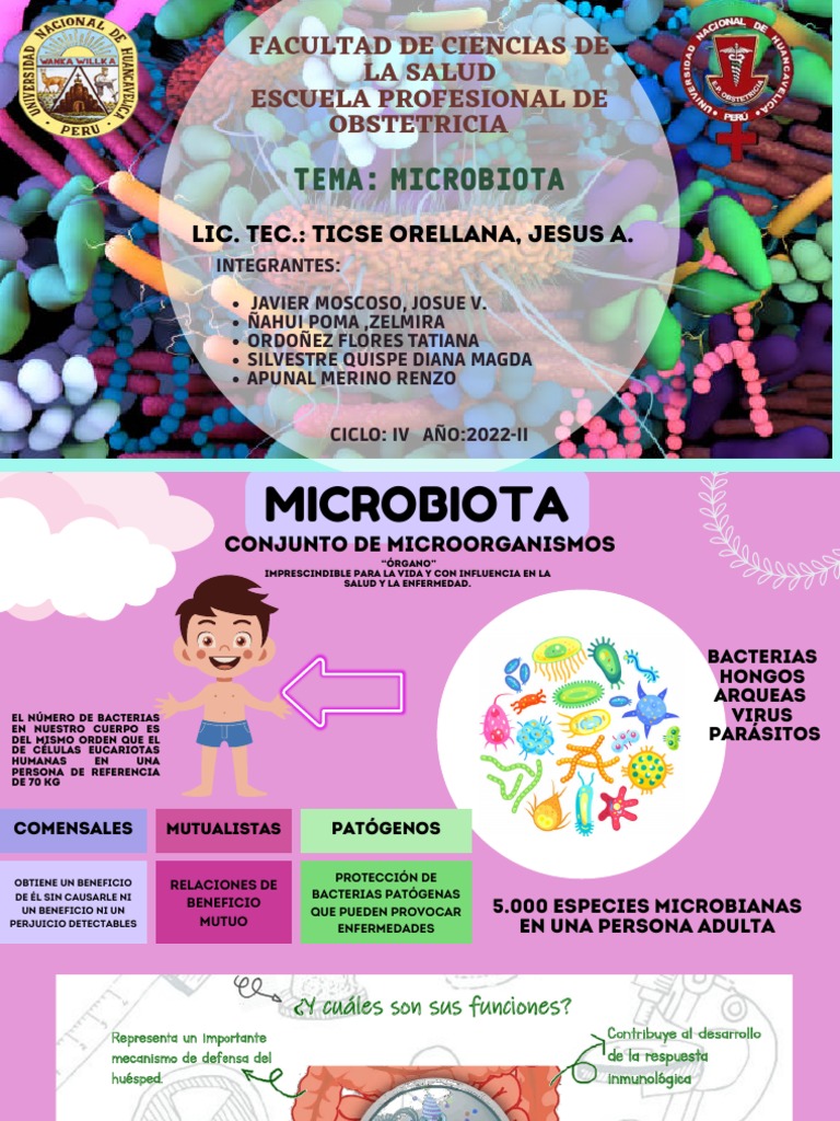 Microbiota | PDF | La metabolómica | Las bacterias
