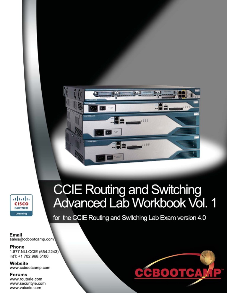 Sample Ccie Rs Advanced Lab Workbook Ver 4 Vol1 | PDF | Ip Address | Network Switch