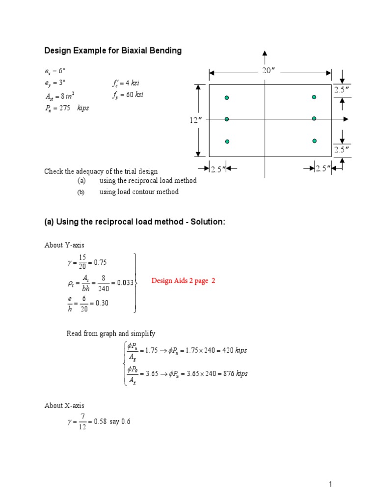 Examples On Bresler and Load Contour | PDF | Mathematics